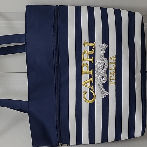 Capri Italian Tote bag | Bags | Capri Italian Tote Carrying Bag ...